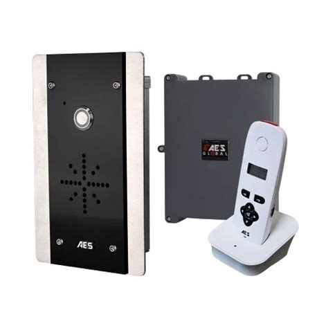 aes 603 fb dect 1 call button wireless intercom kit