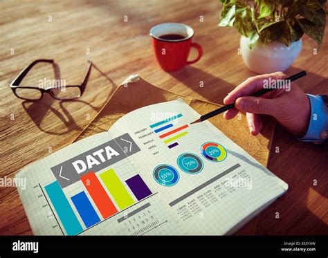 Data Analytics Chart Performance Pattern Statistics Information Concept
