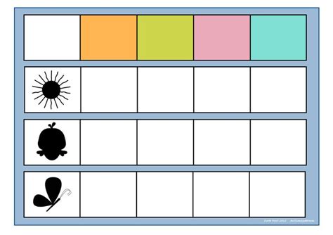 Board For The Matrix Game Find The Belonging Tiles On Autismespektrum