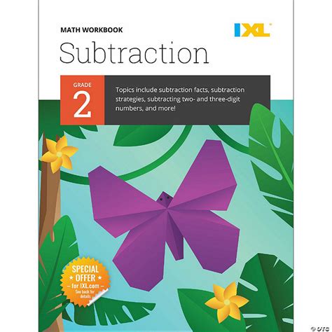 Ixl Subtraction 2nd Grade Math Workbook Second Grade Covering Math