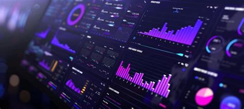 interactive digital dashboard with realtime data analytics and