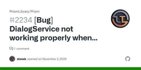 Bug Dialogservice Not Working Properly When Triggered From Modal