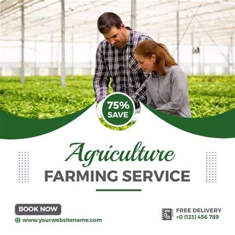 Agriculture Instagram Post Templates Photoadking