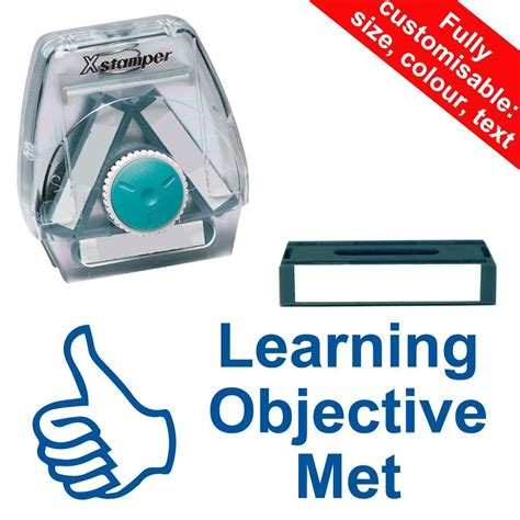 Teacher Stamps Learning Objective Met 3 In 1 Twist N Stamp Teacher