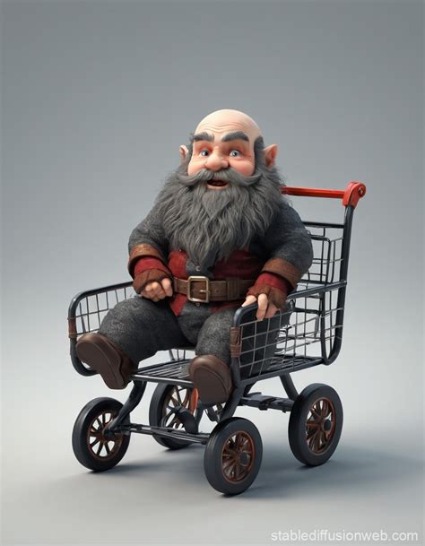 The Evil Dwarf Breaks The Cart Prompts Stable Diffusion Online