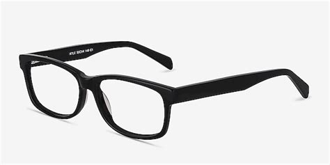 Kyle Rectangle Black Full Rim Eyeglasses Eyebuydirect Canada