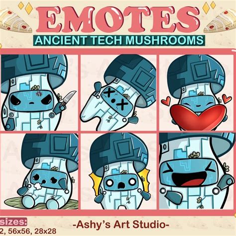 Robot Emotes Bundle Etsy