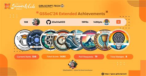 bogathi sai devi sri on linkedin gssoc2024 opensource girlscript achievement growth