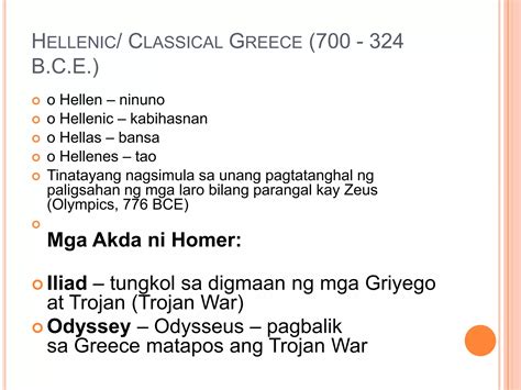 Sinaunang Kabihasnan Ng Gresya Ppt
