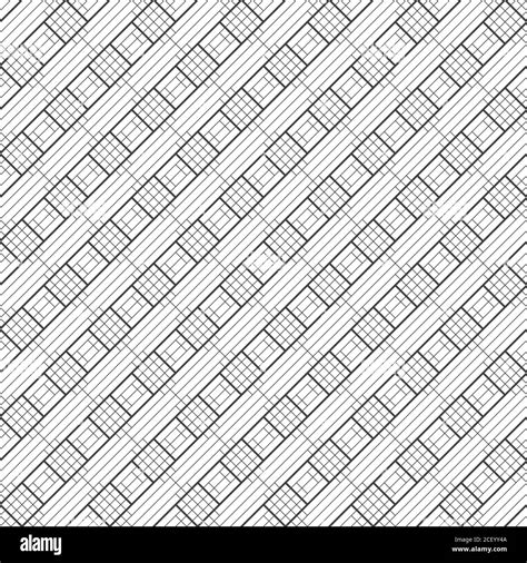 Seamless Pattern Modern Stylish Texture Regularly Repeating Linear