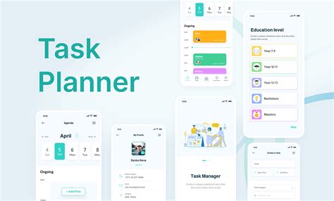 Task Planner App On Behance Task Planner App On Behance