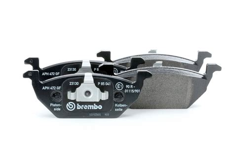 P 85 041 BREMBO 23130 Bremsbeläge exkl. Verschleißwarnkontakt, mit ...