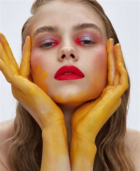Sarah Gullixson Embraces Colorful Beauty For Elle Croatia Artofit
