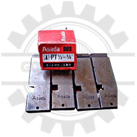 Jual Jt Mata Senai Drat Pipa Asada Set A Pt 12 34 Inch Asada Dies