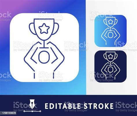 비즈니스 팀 빌딩 성공 씬 라인 스타일 아이콘 편집 가능한 스트로크 0명에 대한 스톡 벡터 아트 및 기타 이미지 0명 개념 개념 기호 Istock