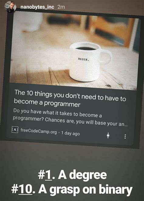 10 things you don t actually need to be a programmer r programmerhumor