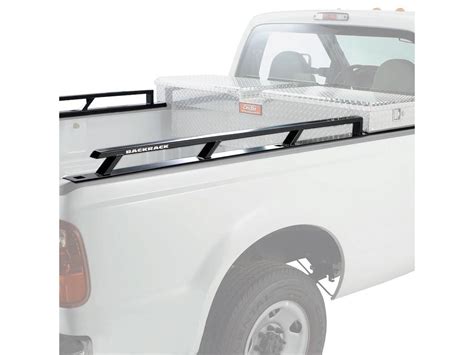 Backrack By Realtruck Side Rails To Use W 21 Toolbox Black No