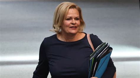 Nancy Faeser Zur Schönbohm Affäre Die Selbstverteidigungsministerin Der Spiegel