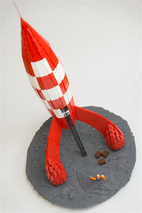Moc Tintin Moon Rocket Special Lego Themes Eurobricks Forums