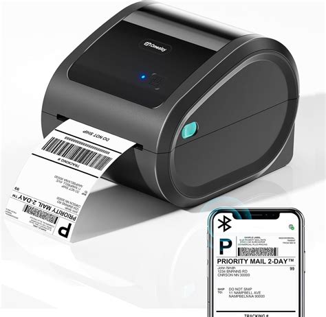 Bluetooth Thermal Label Printer 4x6 D520bt Thermal Shipping Label