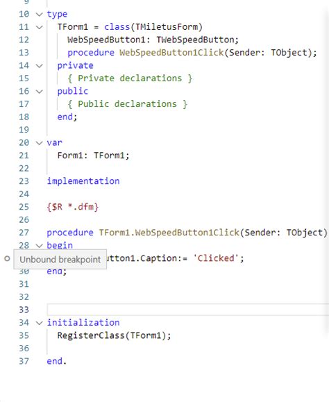 miletus application debugging tms web core vsc tms support center