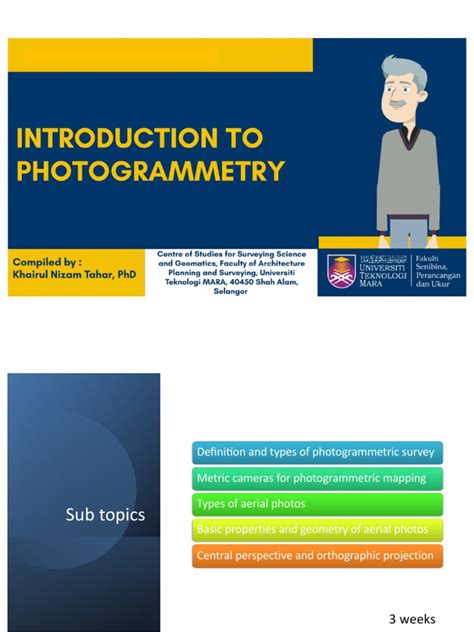 Topic 1 Introduction To Photogrammetry Pdf