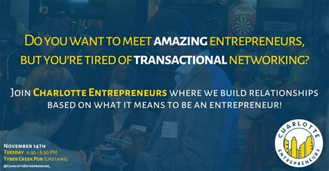 Charlotte Entrepreneurs November Connect Patrick Menefee