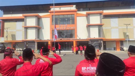 Peringati Harlah Pancasila DPC Tulungagung Gelar Upacara Lanjut Nyekar Makam Bung Karno DPD