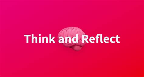 Think And Reflect A Hugging Face Space By Nroggendorff