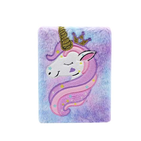Fuzzy Plush Notebook Cotton Island