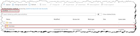 Create Folder In Azure Blob Container Azure Lessons