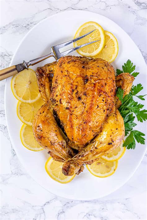 Lemon Roasted Chicken Food Faith Fitness