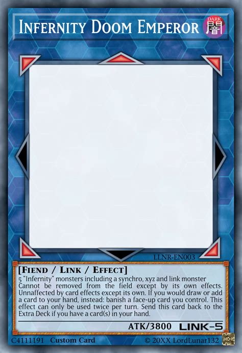 Thougths On These Custom Infernity Cards Ryugioh