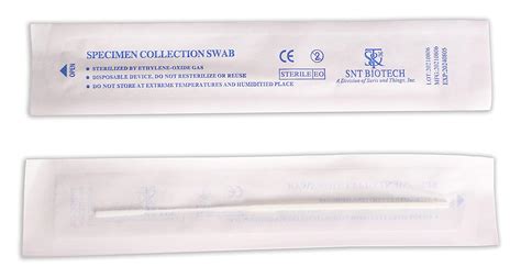 Saris And Things 5000 Pack Sterile Nasopharyngeal Swabs 80mm Break