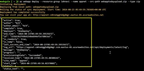 Powershell How Can I Deploy A Zip File To An Azure App Service Using