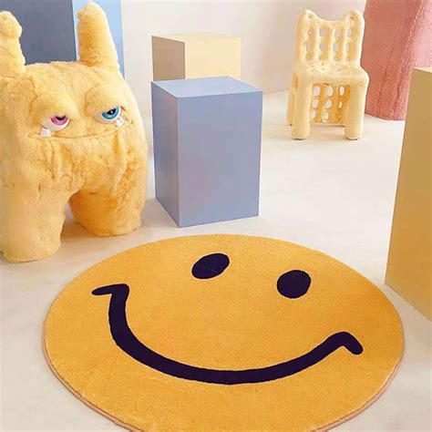 Smiley Face Rug