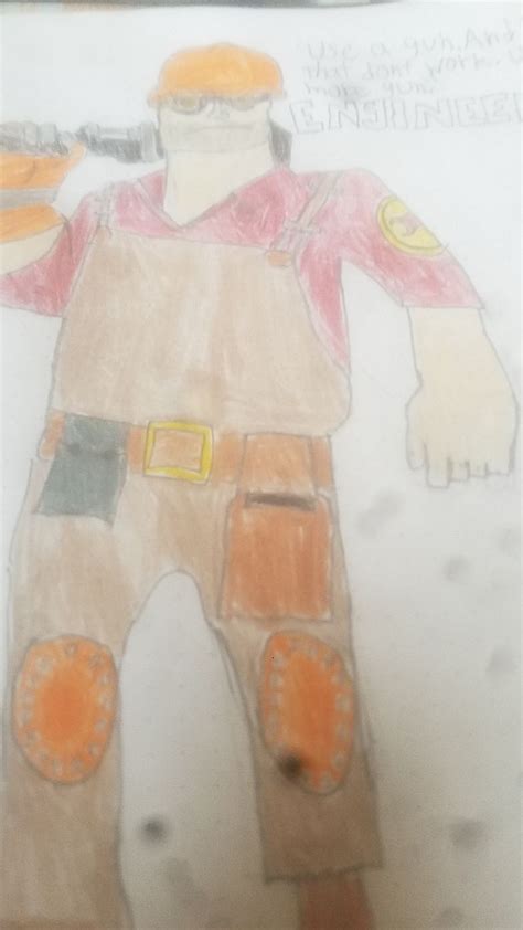 Tf2 Engineer Drawing