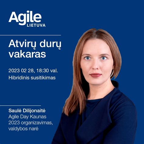 Agile Lietuva On Linkedin Agile Agilelietuva Savanoryste
