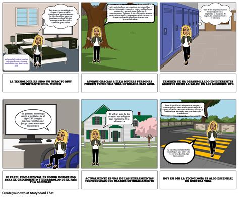 Avances Tecnologicos Storyboard By 9f5fa399