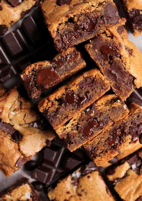 Salted Espresso Chocolate Chunk Blondies Scientifically Sweet