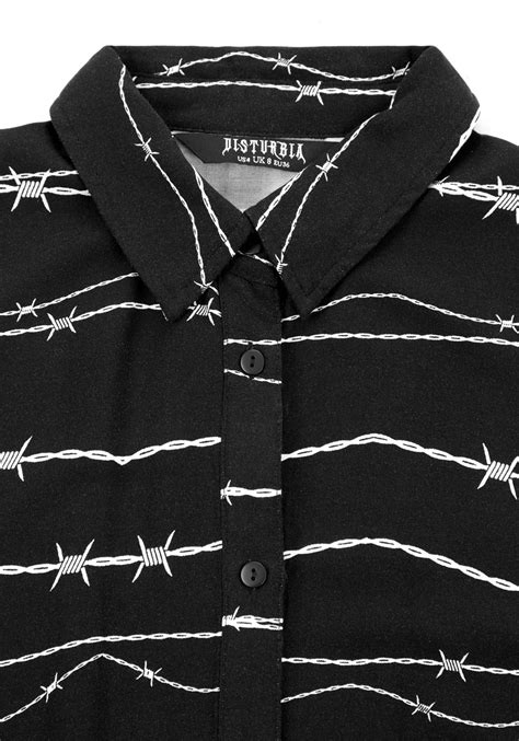 Disturbia Barbed Midi Shirt Dress Dresses