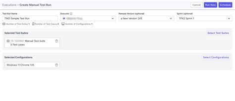 Create A Manual Test Run Katalon Docs