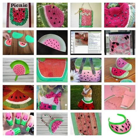 20 Watermelon Crafts Home And Garden