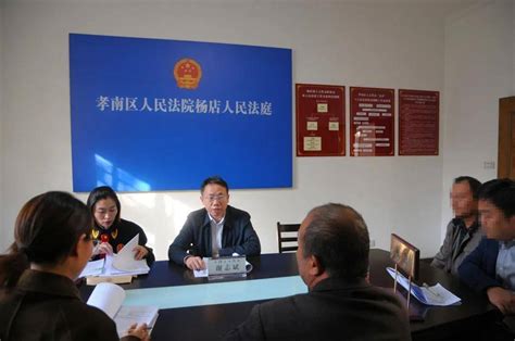 “零距离”旁听庭审、“面对面”化解纠纷，全国人大代表参与孝感基层法庭案件调解李某谢志斌被告