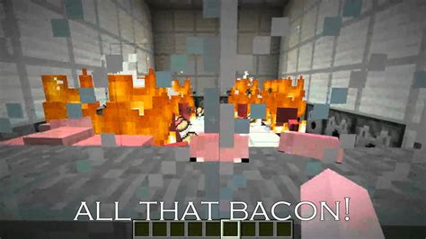 Minecraft How To Make Bacon Youtube
