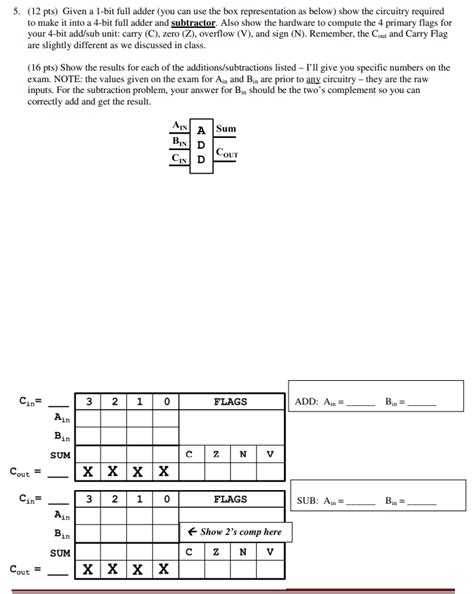 Solved Computer Architecture Question Only Need To Work The
