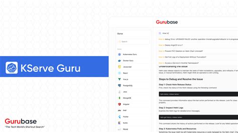 Ai Powered Qanda Assistant For Kserve Gurubase