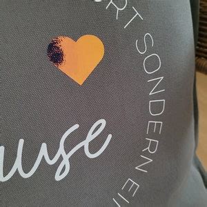 Kissenbezug Zuhause ist kein Ort sondern ein Gefühl 50x50cm Etsy de