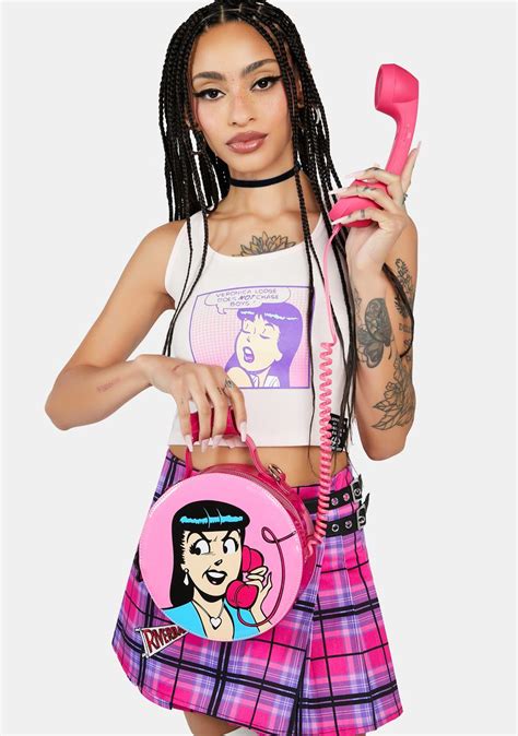 Dolls Kill X Archie Comics Novelty Phone Crossbody Bag Multi