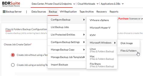 Endpoint Backup Using Bdrsuite A Step By Step Configuration
